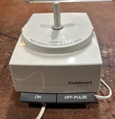 CUISINART Custom Pro 11 Food Processor Base & Bowl EV-11PC7 | eBay