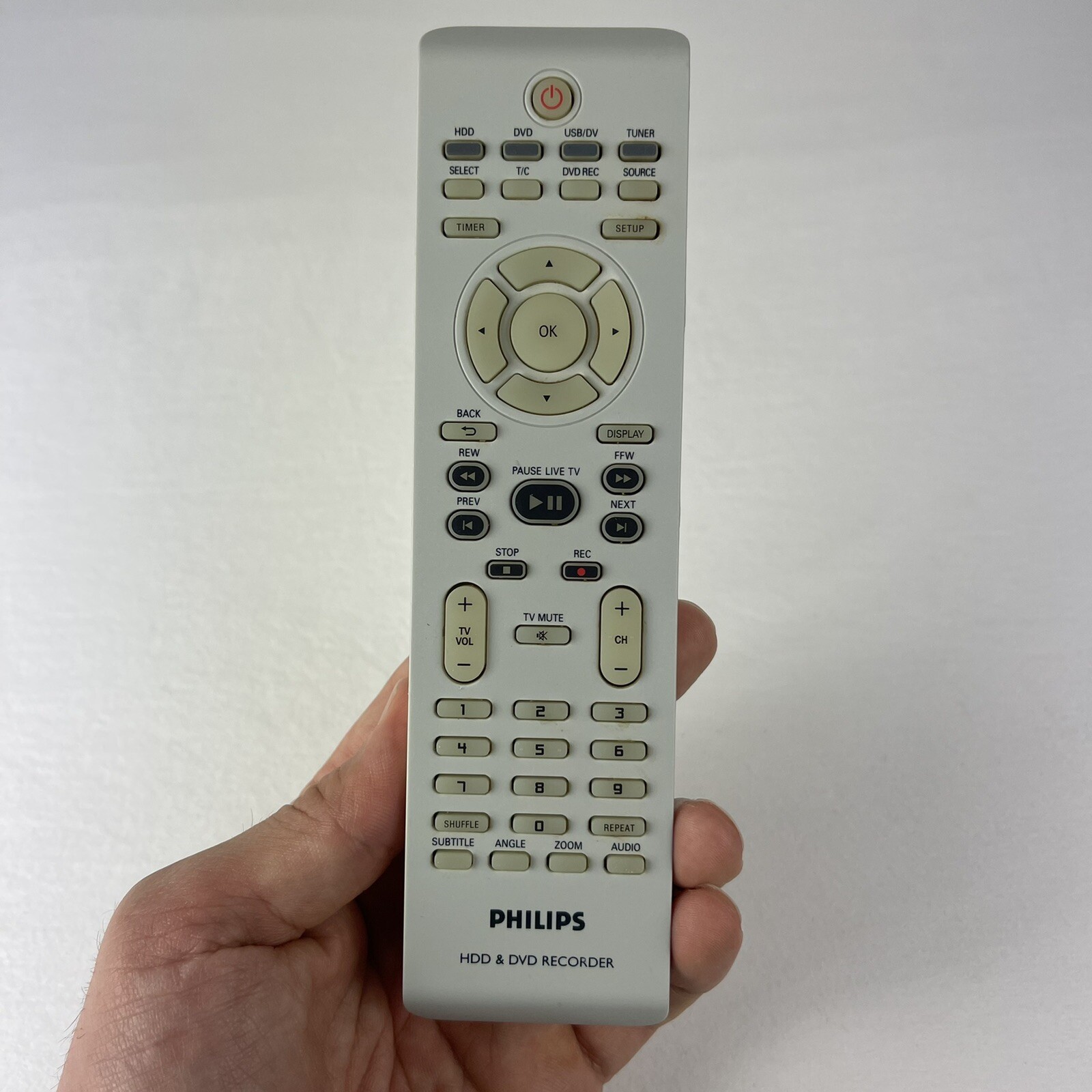 Philips 242254900971 DVD Recorder DVDR Remote Control Dvdr3455 ...