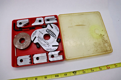 Craftsman Molding Head Set No.9-3200 Vintage With 6 Blade Sets Made in ...