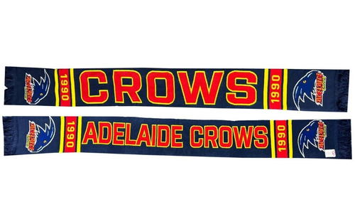BURLEY SEKEM AFL ADELAIDE CROWS DUAL SIDED TEAM SCARF BRAND NEW | eBay ...