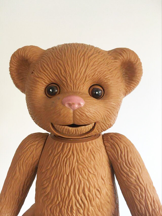 (X) Vintage MAX ZAPF '94 Germany Hard Plastic Teddy Bear 40cm 16" w ...