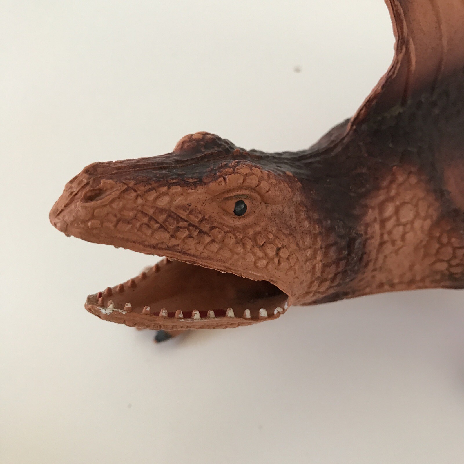 VINTAGE DOR MEI EDAPHOSAURUS MODEL FIGURE 1986 40cm LONG Large Dinosaur ...