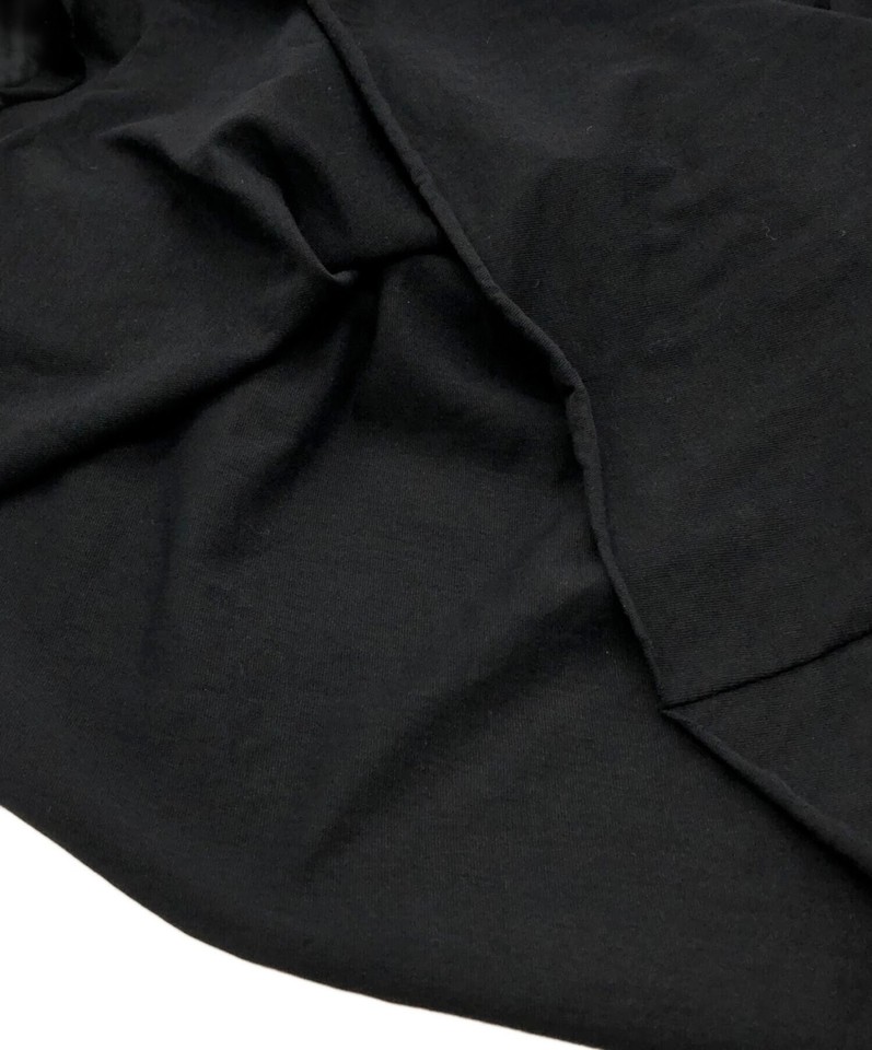 RICK OWENS Oversized Tommy T-shirt Size: ONE Black RU02E1283-JAES2 Men ...