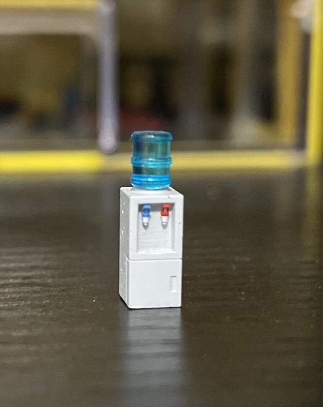 Prop Model Diorama 1/64 Drinking Fountain Model Bucket Tool Scene ...