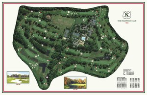 The Stanwich Club - 1963 - Wm Gordon - Vintage Golf Course Maps print ...