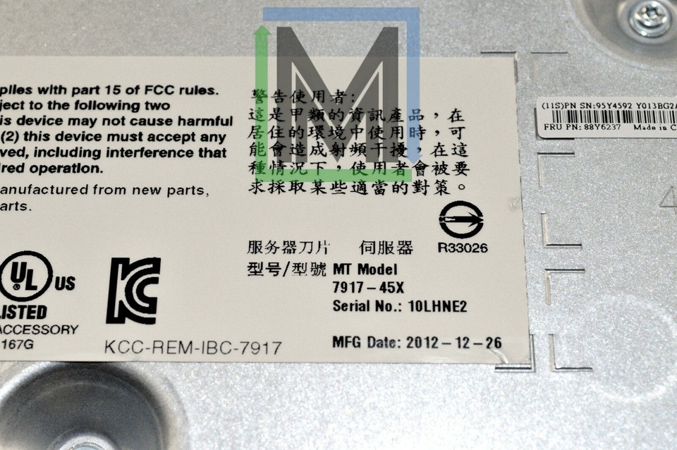 IBM 7917-45X Flex System x440 Server Blade 4x CPU - NO RAM NO HDD | eBay