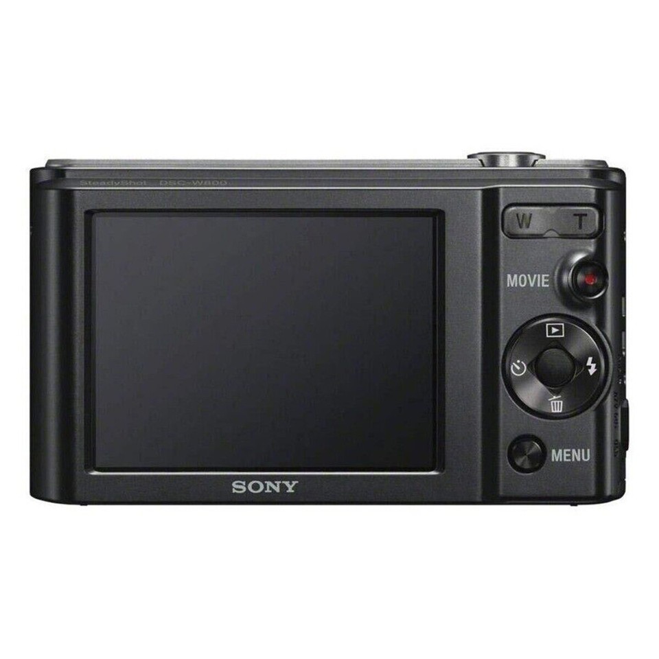 Sony Cyber-shot DSC-W800 20.1 MP 5x Optical Zoom Digital Camera with ...