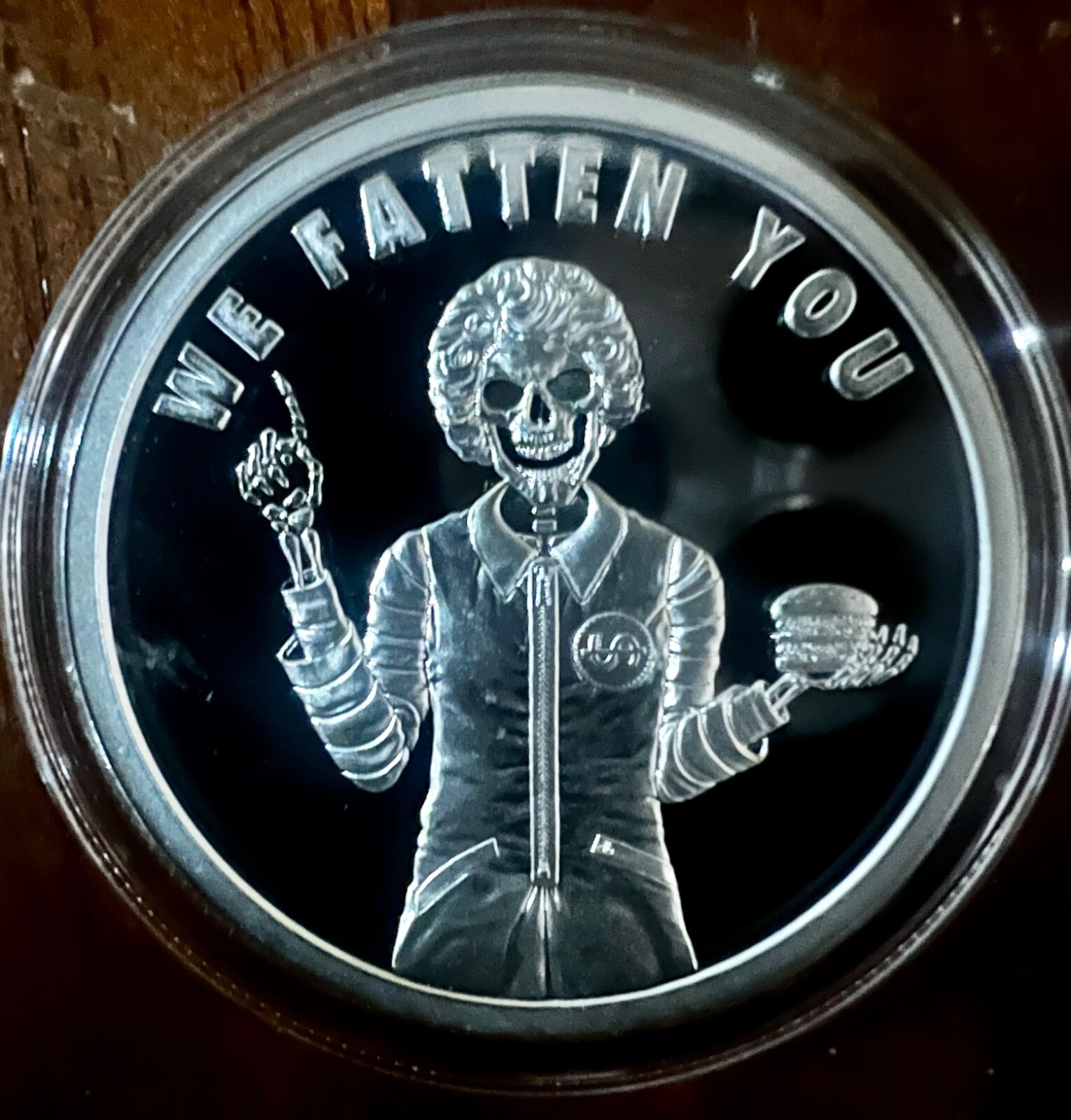 SILVER SHIELD 1 OZ PROOF | 2020 | WE FATTEN YOU V2 - PYRAMID OF POWER 3 ...