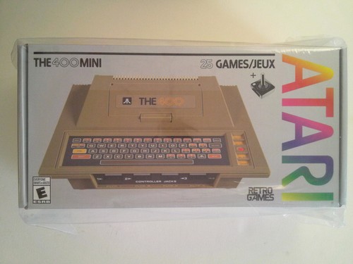 Atari 400 Mini, Retro Games Computer Console, 25 Titles, Factory Sealed ...