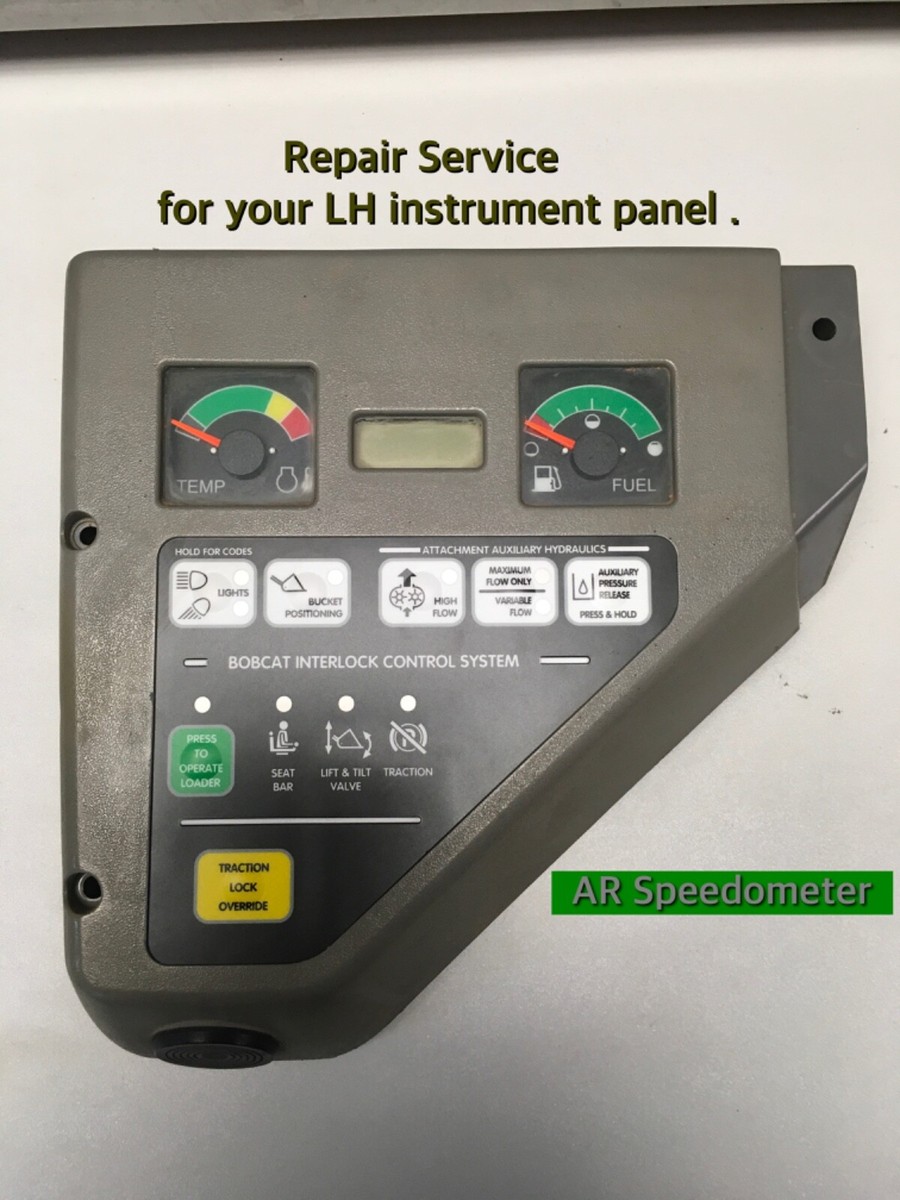 Bobcat Parts Left Instrument Panel 6689754 - Compatible With Bobcat 751 ...