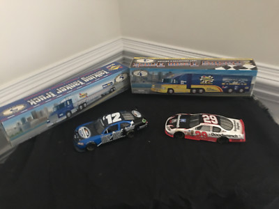 SUNOCO ULTRA 94 HAULER PLUS TANKER KEVIN HARVICK CAR NATIONWIDE 12 CAR ...