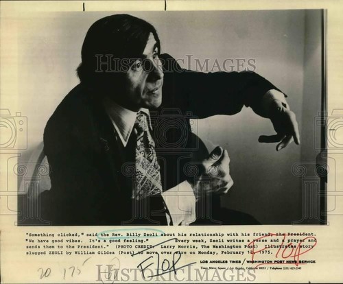 1975 Press Photo Reverend Billy Zeoli - sax12483 | eBay