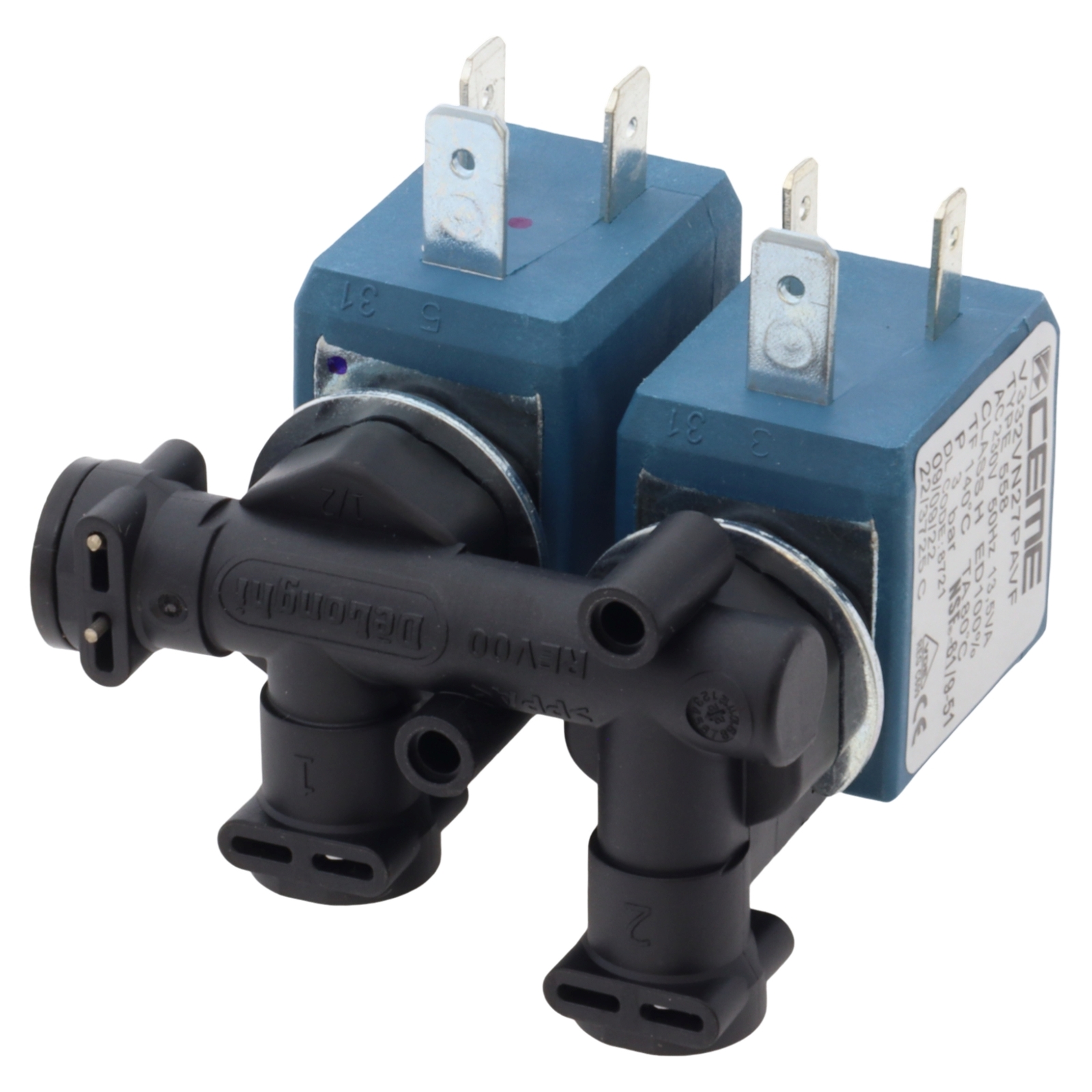 Delonghi coffee machine solenoid valves Specialist Arte Dedica Maestro+ ...