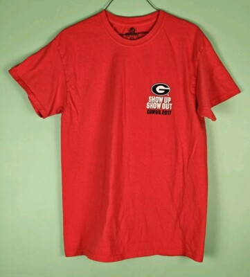 University of Georgia Bulldogs 2017 Sic' EM Dawgs TEE T SHIRT Sz Mens M ...
