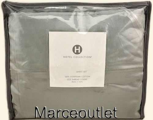 Hotel Collection 525 Thread Count Egyptian Cotton FULL Flat Sheet ...