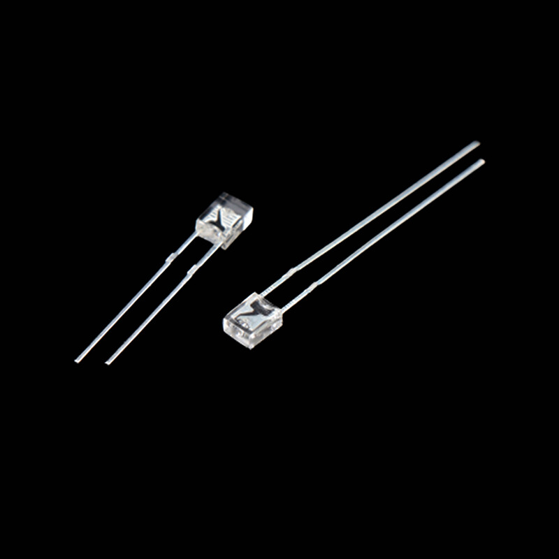100PCS/lot 2x3x4 Square 5-Color Short-LEG Light-Emitting Diode LED In ...