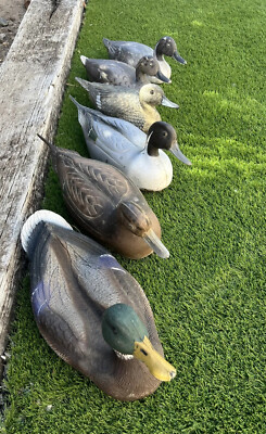 Vintage Lot of Duck Decoys 3 Inflatable Rubber & 3 Molded Plastic | eBay