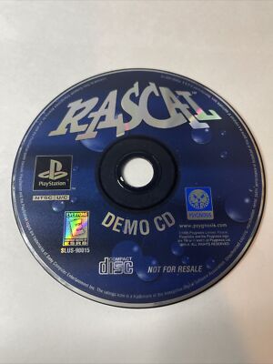 Rascal Demo CD (Sony PlayStation 1, 1998) Disc Only TESTED 735009400925 ...