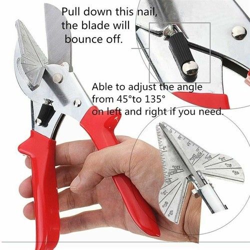 Trunking Tube Trim Cutter 45 To 120 Degree Multi Angle Cutter Miter ...