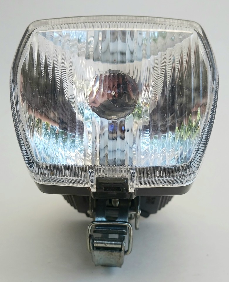 Cat Eye Battery Head Lamp Model HL-200 Bicycle Light Clamp Style Tested ...