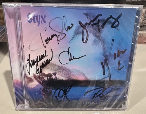 STYX Autographed Circling From Above Signed CD | eBay