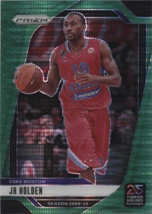 2024-25 Panini Prizm Turkish Airlines Euroleague - JR Holden #124 Green ...