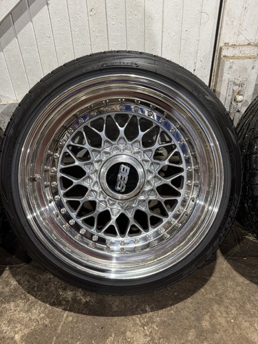 BBS RS 047 3 Piece Split Alloy Wheels 4x100 8J 9J *VW VAG SHOW BMW* | eBay