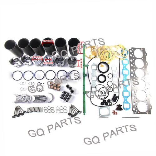 For Yanmar Excavator Komatsu S6D95 6D95L S6D95L-1 Engine Rebuild Kit ...