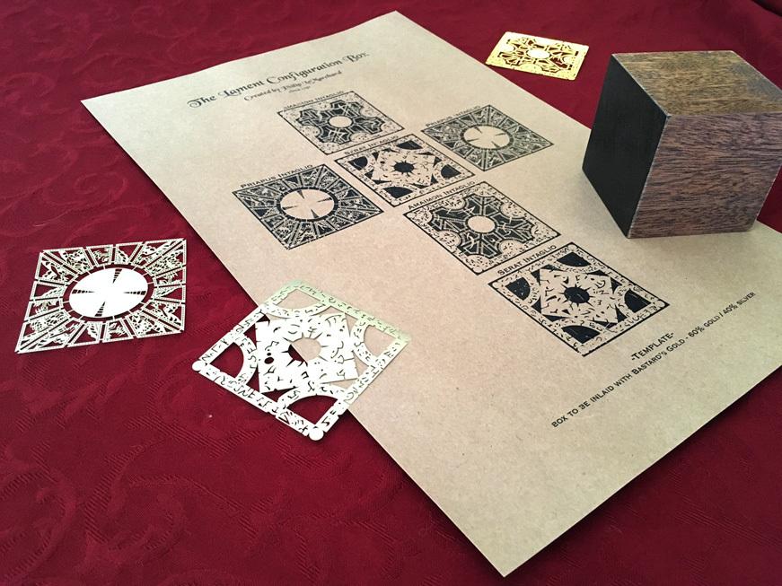 Hellraiser Puzzle Box Schematics Poster - Lithograph Print | eBay