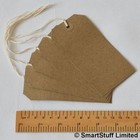 Buff Strung Tie On Tags / Manilla String Luggage Labels Wedding Craft ...