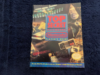 Top Secret Passwords Nintendo Player's Guide Strategy Game Book | eBay