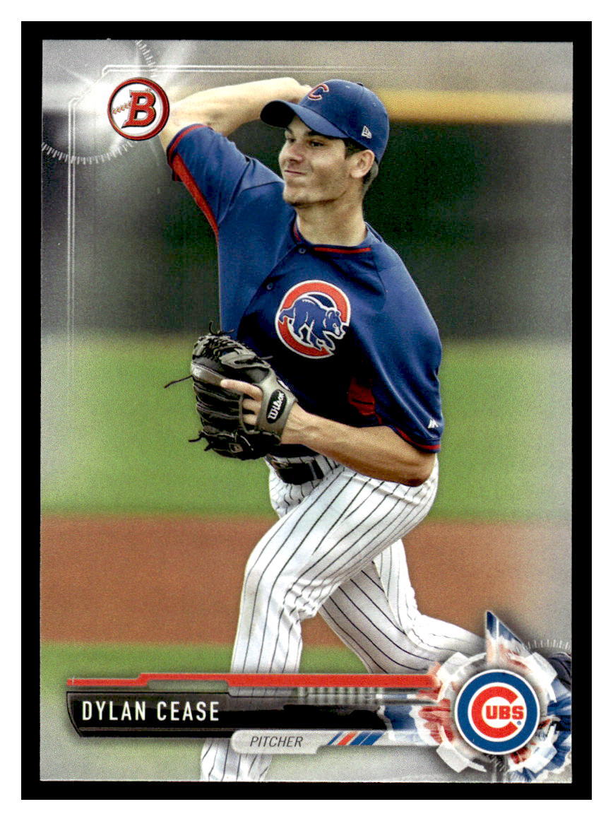 2017 Bowman Prospects Dylan Cease BP124 Chicago Cubs MT | eBay