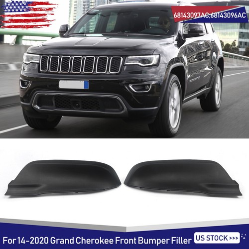 FOR 2014-2020 JEEP GRAND CHEROKEE FRONT BUMPER R/H & L/H SPAT FILLER ...