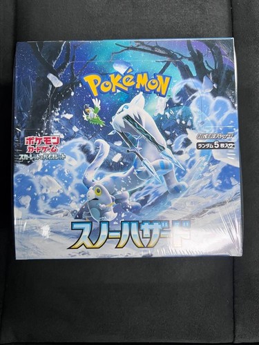 Pokemon Card Scarlet & Violet SNOW HAZARD sv2P booster Box Japanese New ...