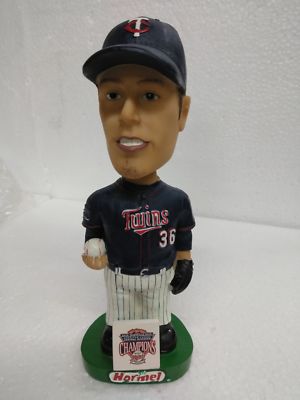 Nathan #36 Twins Bobblehead Bobble head | eBay