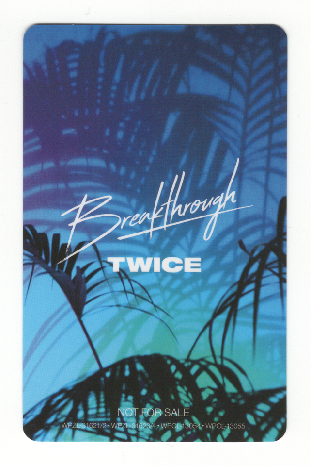Twice Jihyo Photocard | Breakthrough | eBay