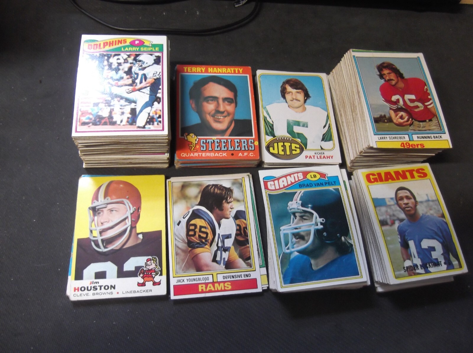 LOT OF (1400+) 1969-1977 TOPPS FOOTBALL CARDS VINTAGE COLLECTORS | eBay