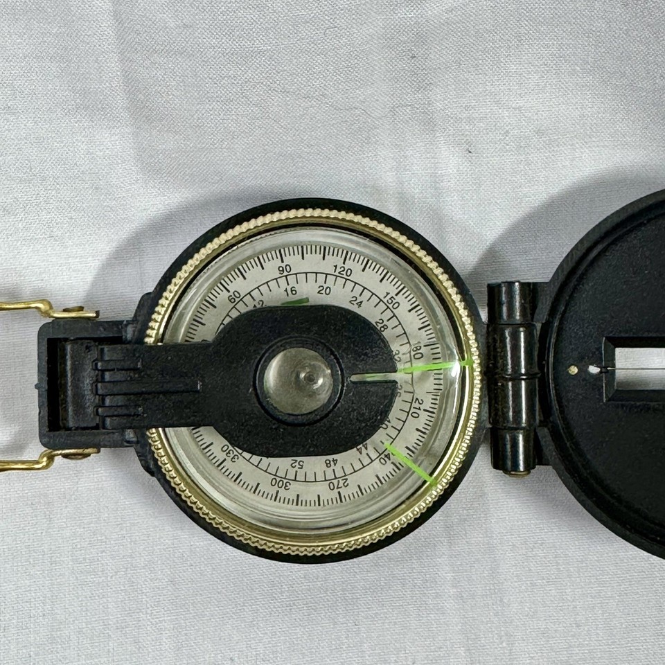 Engineer Directional Lensatic Compass Folding Navigation Dry Hiking Camping | eBay