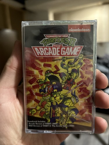 Teenage Mutant Ninja Turtles II: The Arcade Game - Cassette Soundtrack ...