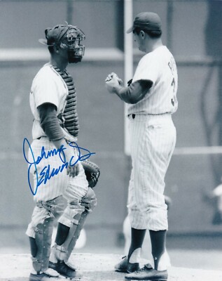 JOHNNY EDWARDS CINCINNATI REDS ACTION SIGNED 8x10 | eBay