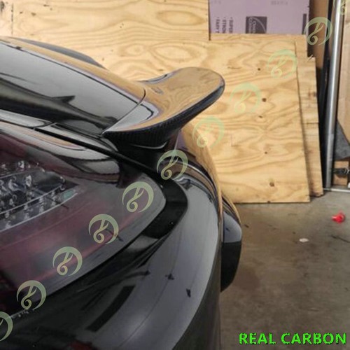 For Porsche Real Carbon Fiber 2006-2012 Boxster 987 Rear Wing Boot ...