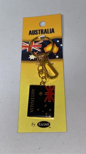Australia Key Chain w/ Flag Design - Genuine Outback Collection - Brand ...
