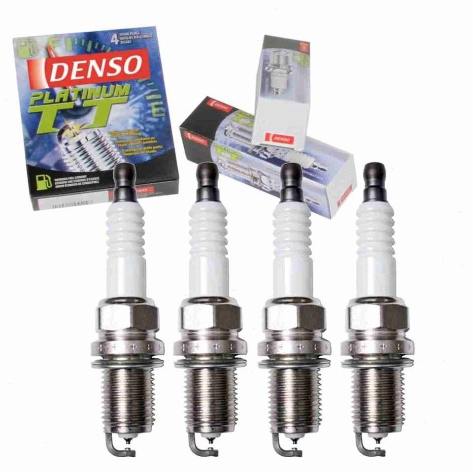 DENSO PK16TT Platinum Titanium TT Spark Plug 4pc set Pre-Gapped More ...
