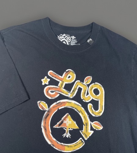 LRG Graphic LRG Logo T Shirt Men’s XL Lifted Research Group Black EUC ...