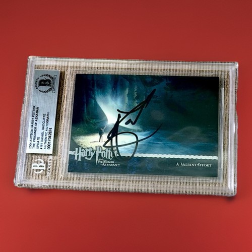 Daniel Radcliffe Autograph 2004 Harry Potter Artbox Azkaban Card ...