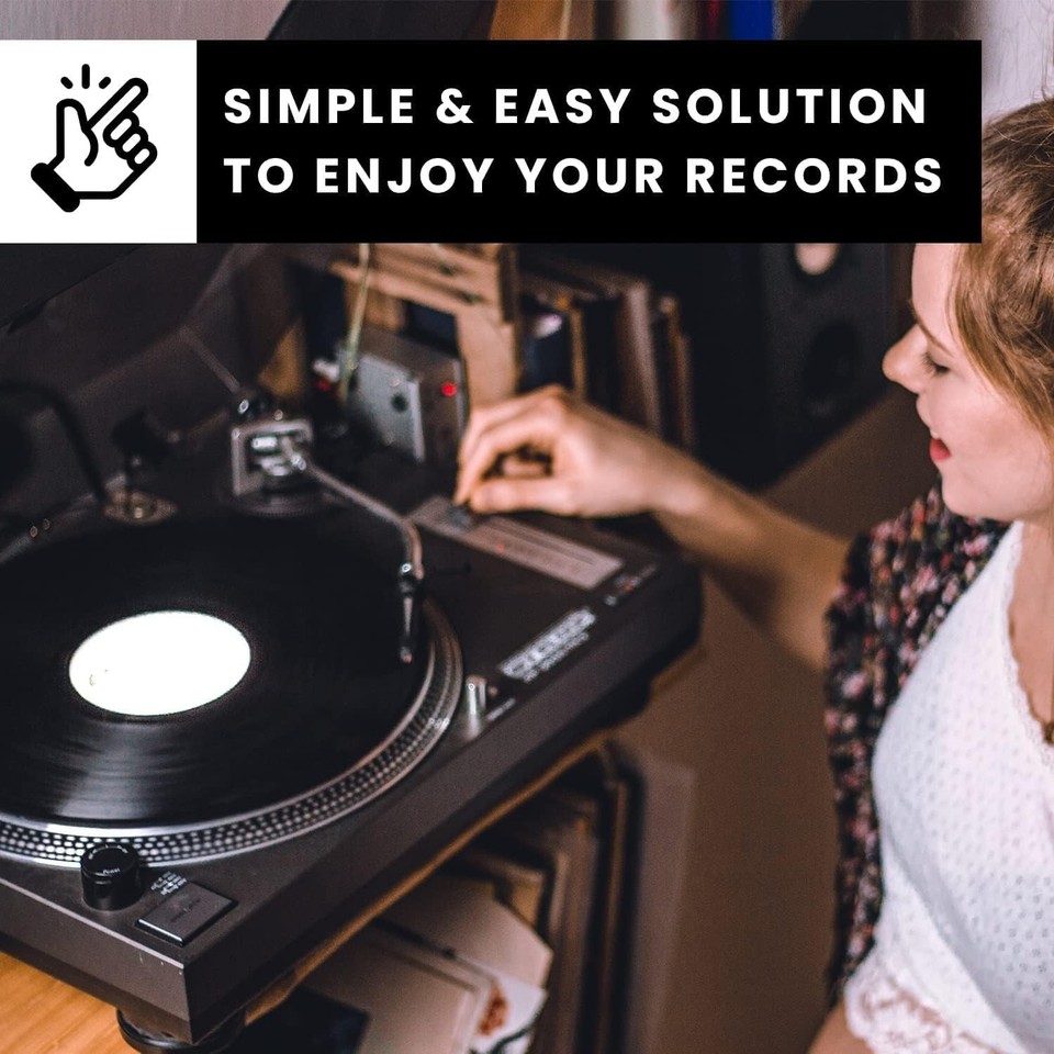 4in1 Vinyl Record Cleaner Kit, Vinyl Records Cleaning Kit for Records ...