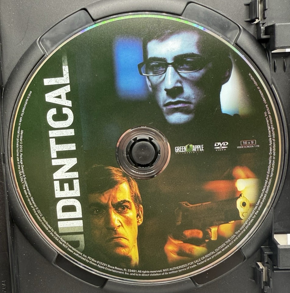 Identical DVD Widescreen Jonathan Togo Emily Foxler Edward Asner Aaron ...