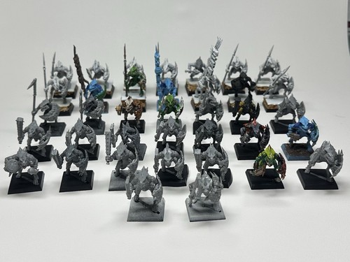 Seraphon Lot - OOP Saurus / Cold One Riders - Age Of Sigmar Warhammer ...