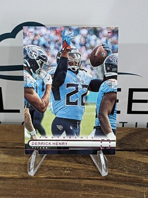 DEREK HENRY 2022 Chronicles Photogenic Football PINK Titans #PH-17 | eBay