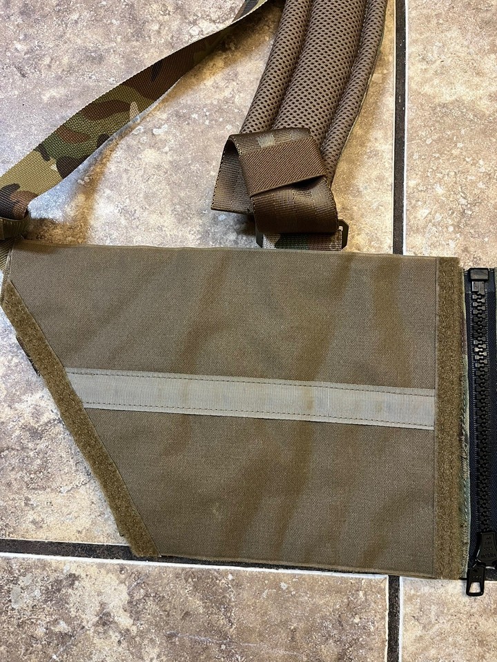 T3 GEAR Split Zip Chest Rig MOLLE Multicam Rhodesian Recon Trident ...